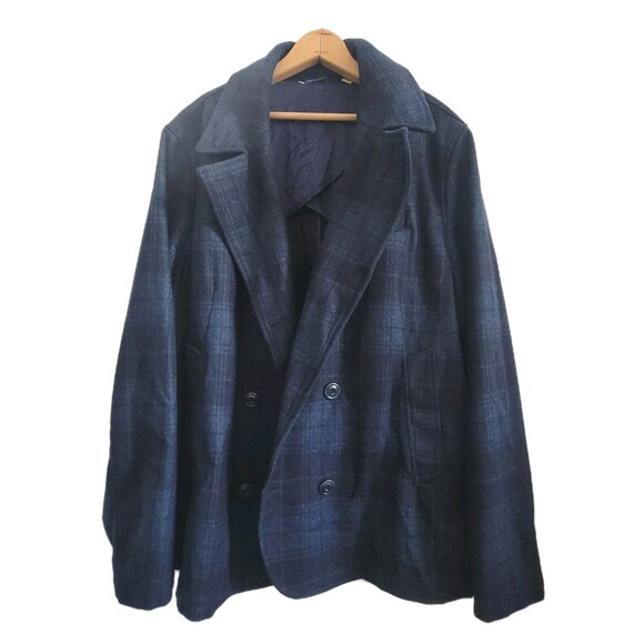 Robert Graham | Jackets & Coats | Robert Graham Xl Wool Nylon Peacoat ...